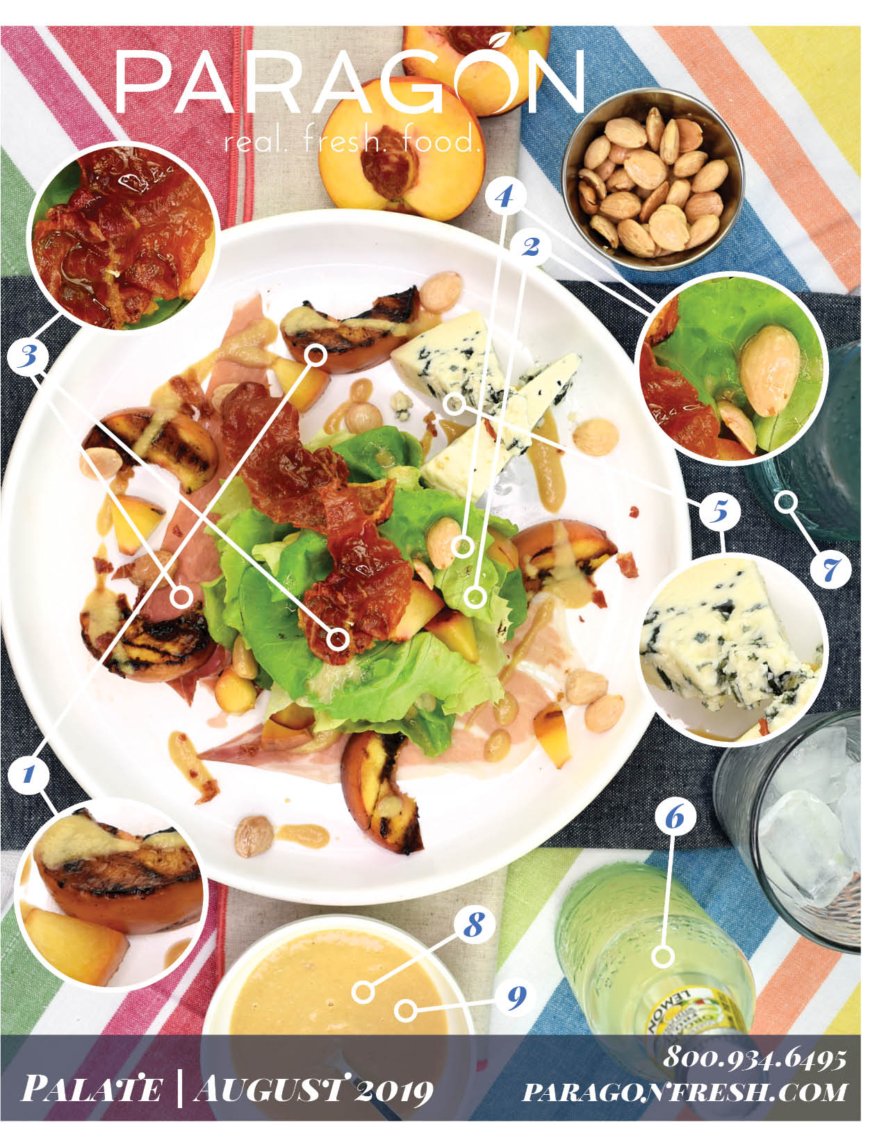 2019 Issues of “Paragon Palate” for Paragon Foods – Badgerbear Design